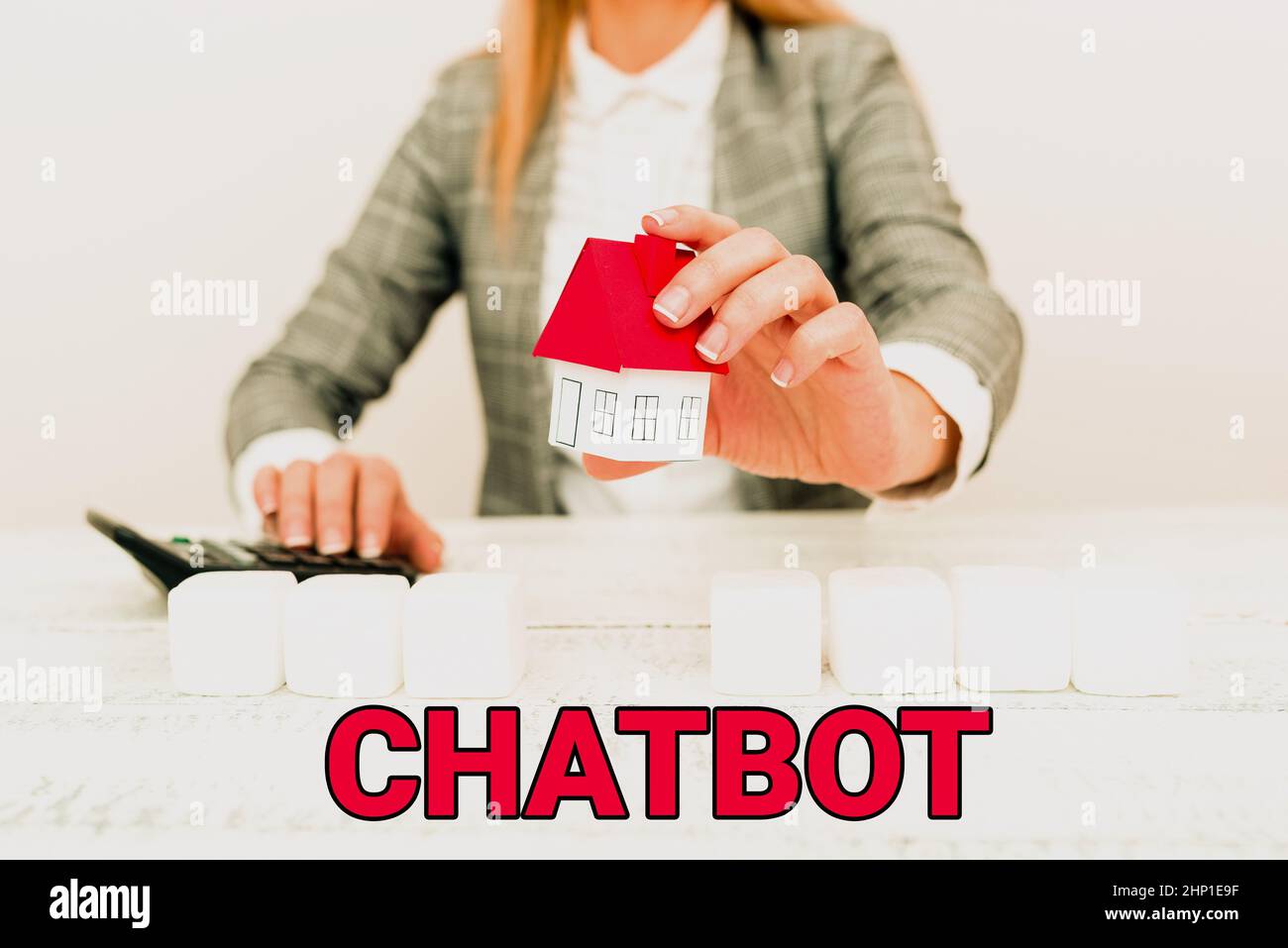 Text sign showing Chatbot, Internet Concept a kind of computer program ...