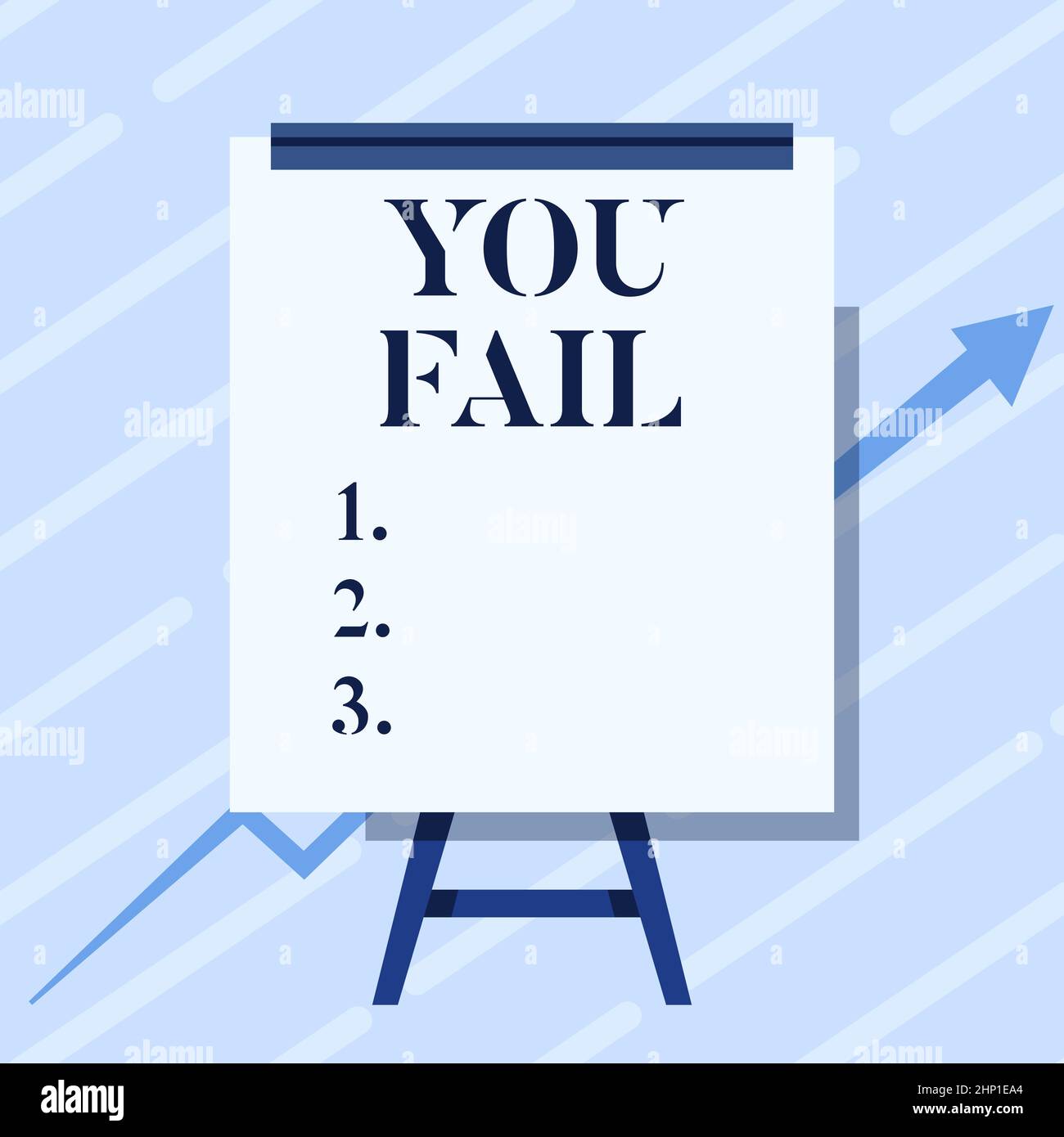 Writing displaying text You Fail, Business approach not able to live up ...