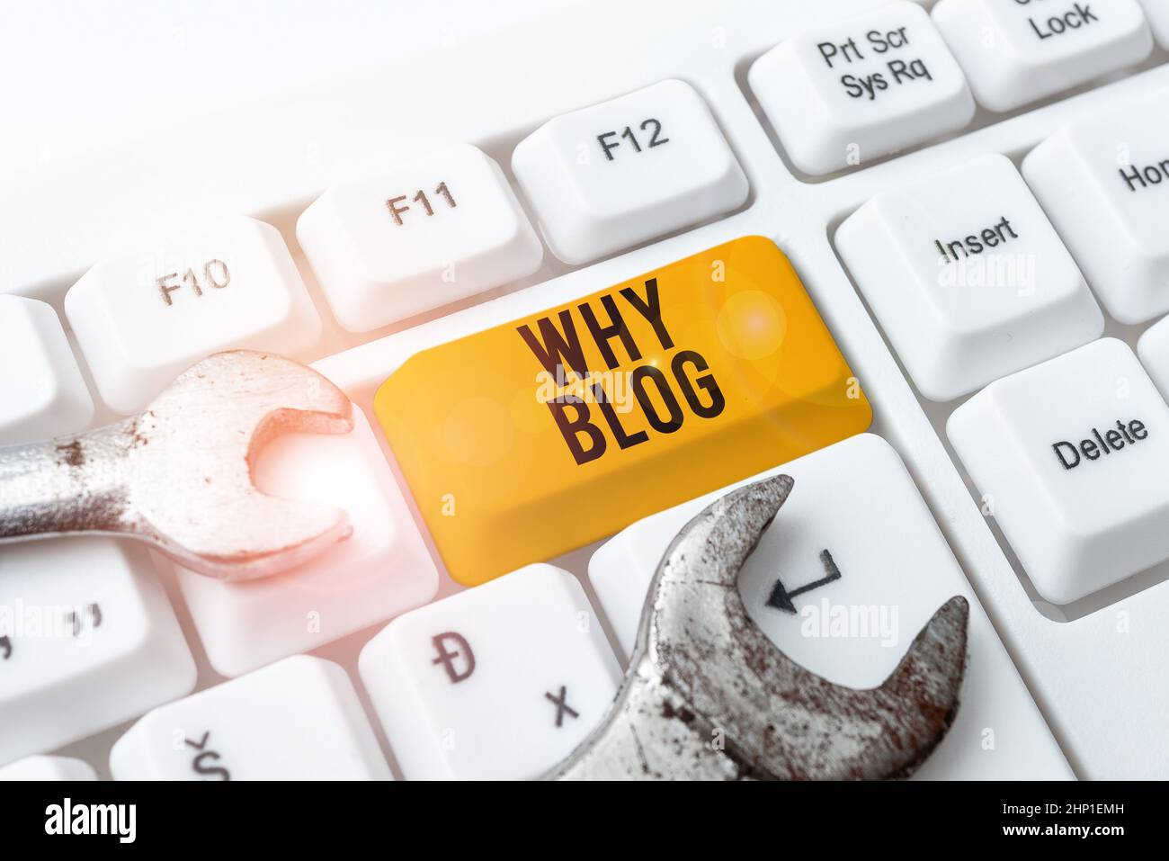 Handwriting text Why Blog, Word for reason why regularly records their ...