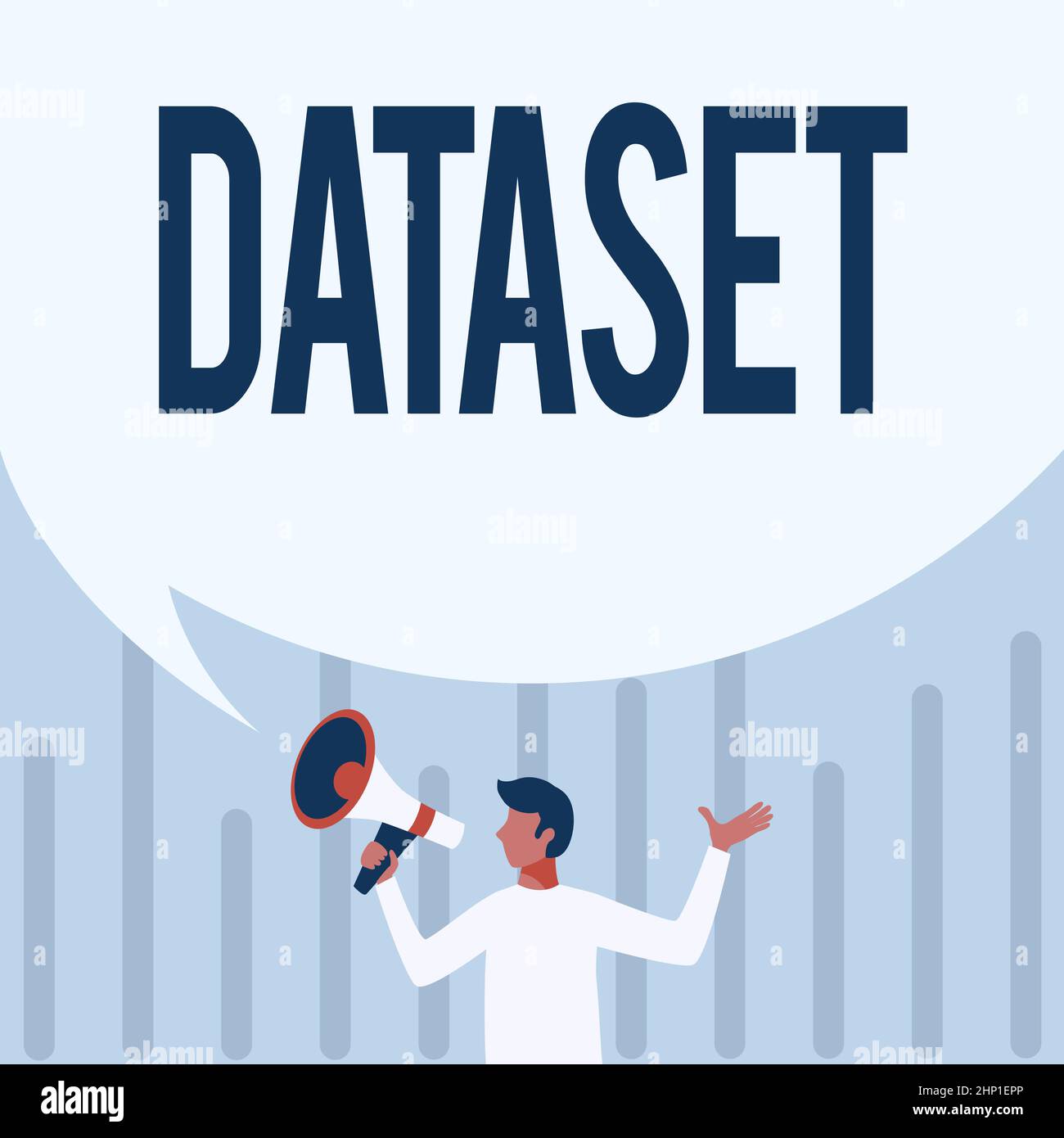Conceptual display Dataset, Internet Concept collection of numbers or ...