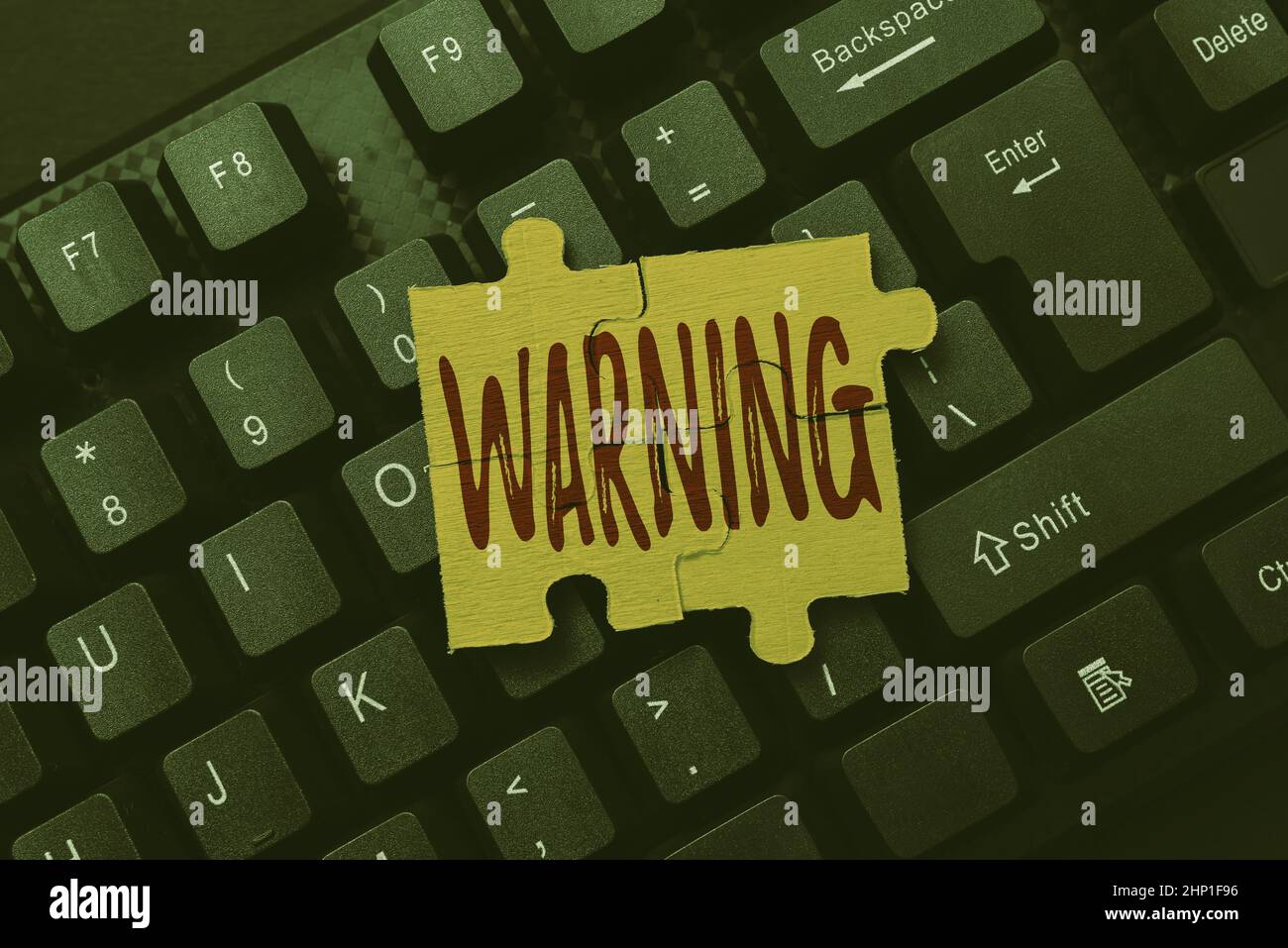 Conceptual caption Warning, Word Written on Advice Sign for possible ...