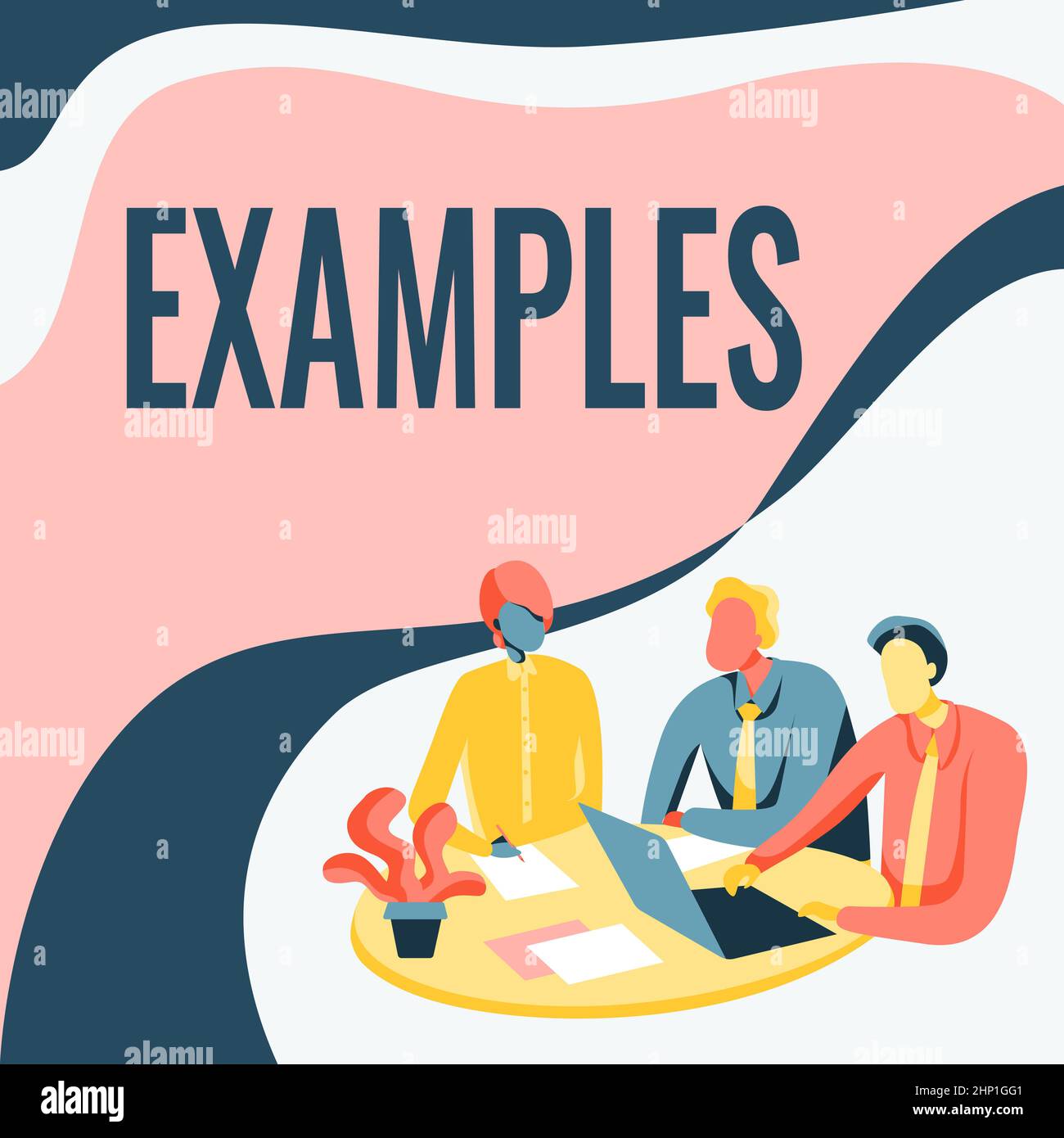 Handwriting text Examples, Business overview photo Sample Model to ...