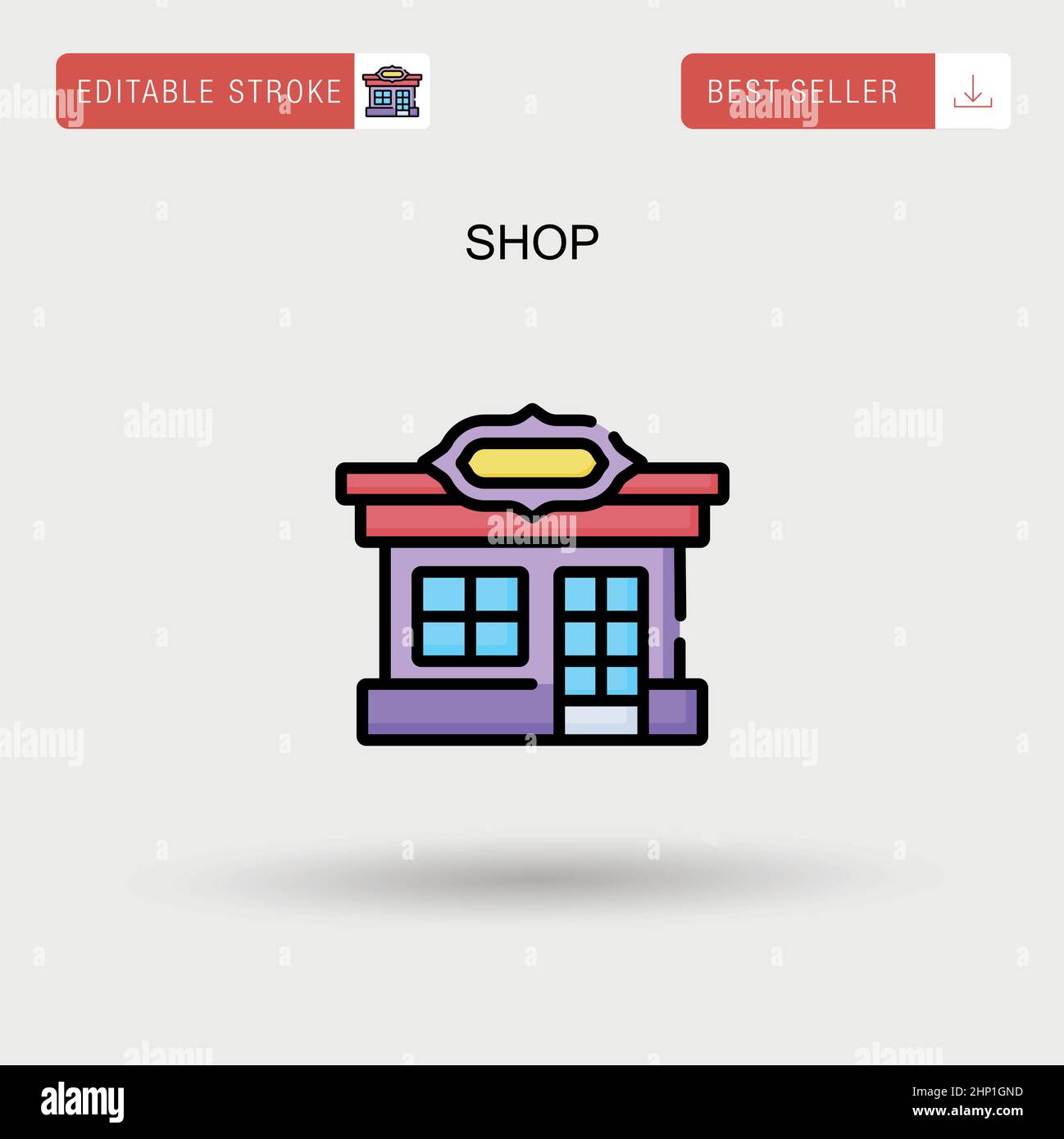 3d illustration smartphone store shop Stock Vector Images - Alamy