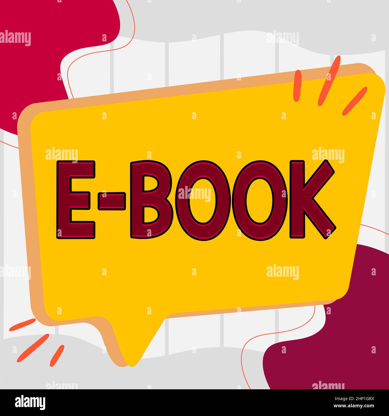 Inspiration showing sign E Book, Business showcase electronic version ...