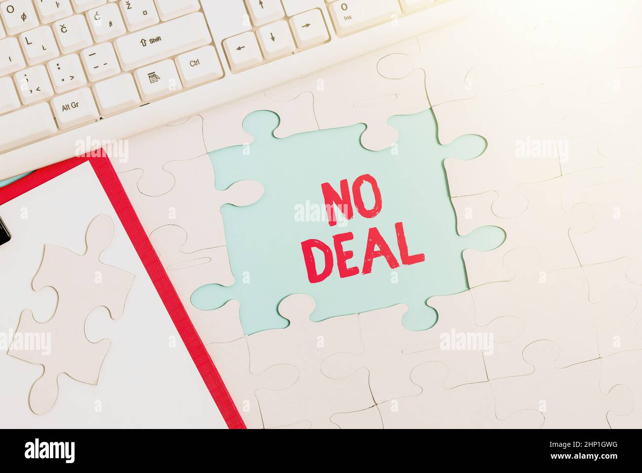 Conceptual caption No Deal, Business showcase a negative result on ...