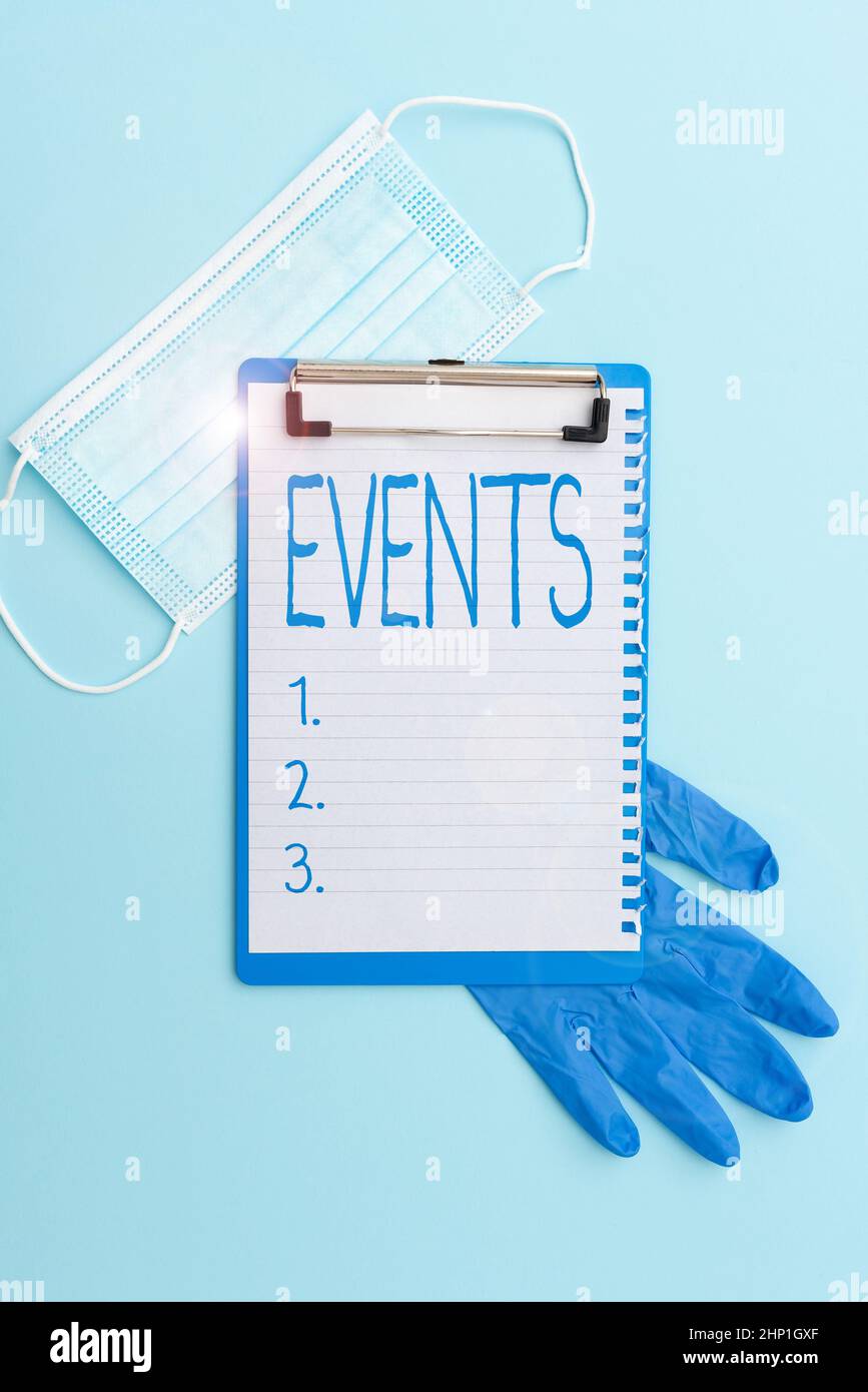 Writing Displaying Text Events Business Showcase Function To Generate Money For Non Profit A