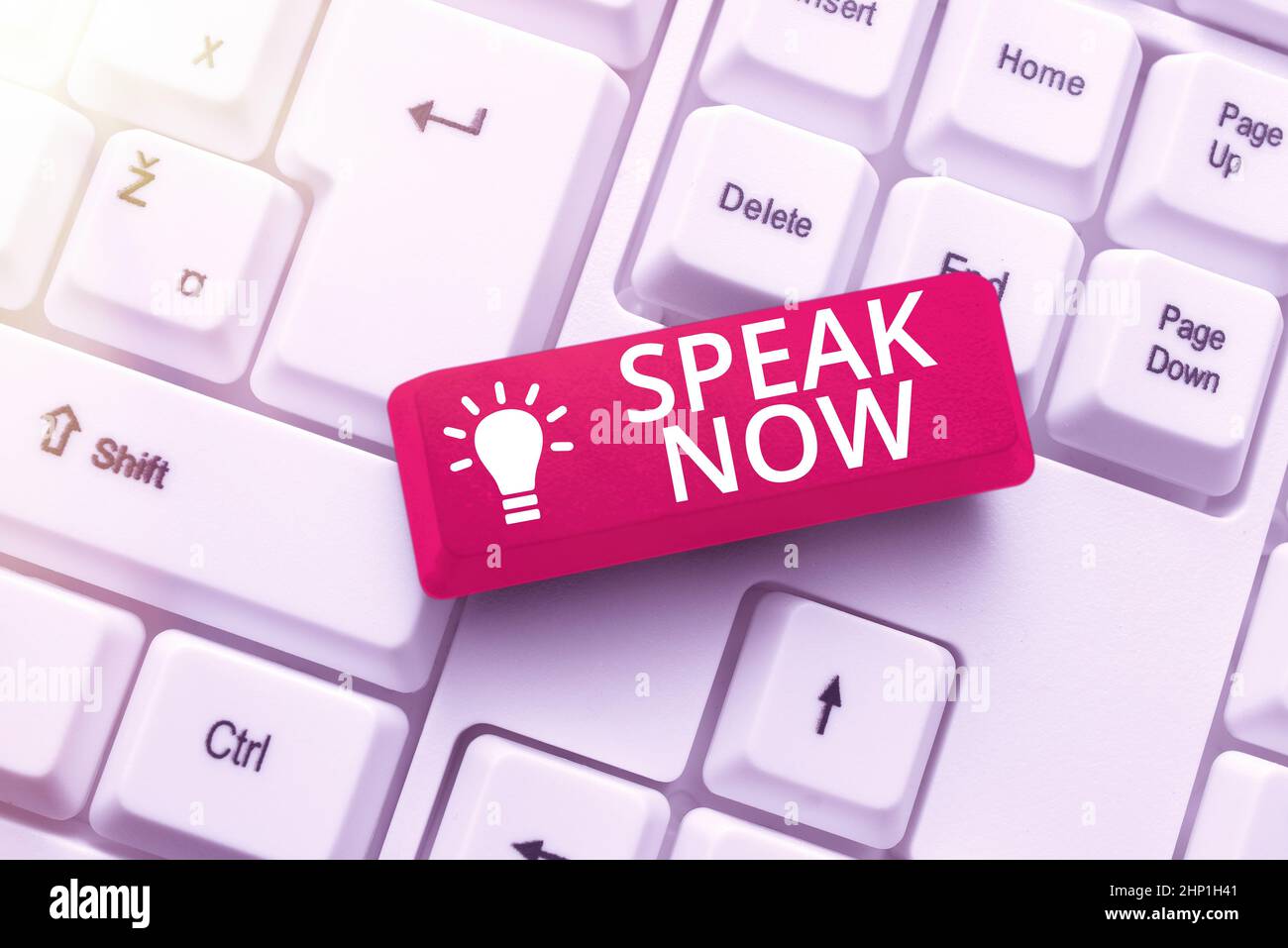 Inspiration showing sign Speak Now, Business showcase Communicate to us ...