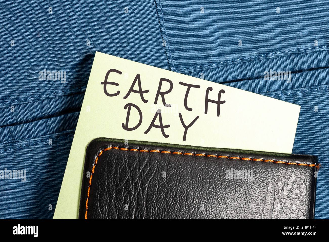 Conceptual caption Earth Day, Business overview Worldwide celebration ...