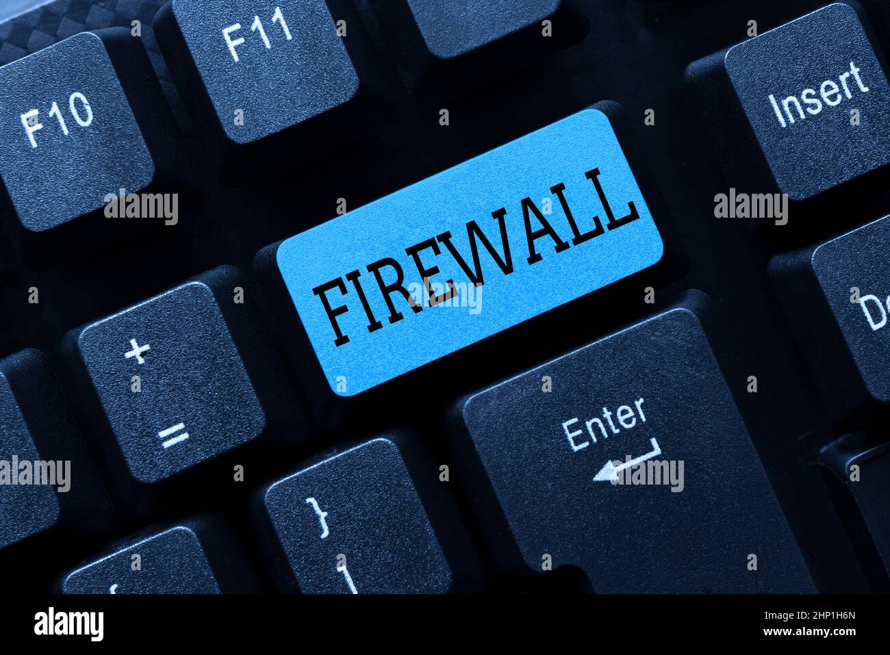 Text showing inspiration Firewall, Concept meaning protect network or ...