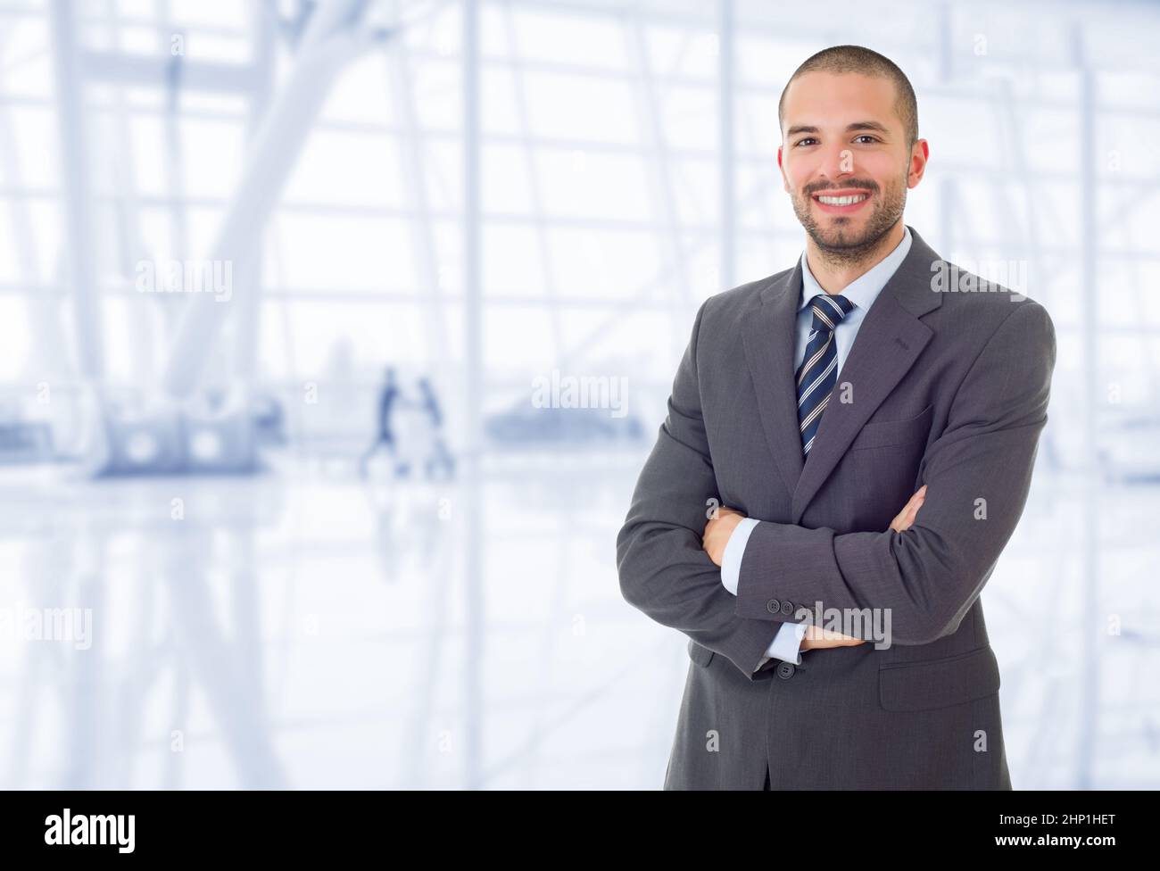happy business man portrait at the office Stock Photo - Alamy