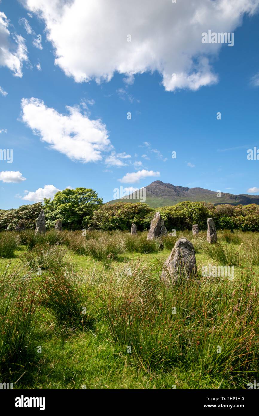 Lochbuie Standing Stones on the Isle of Mull, SCotland Stock Photo - Alamy