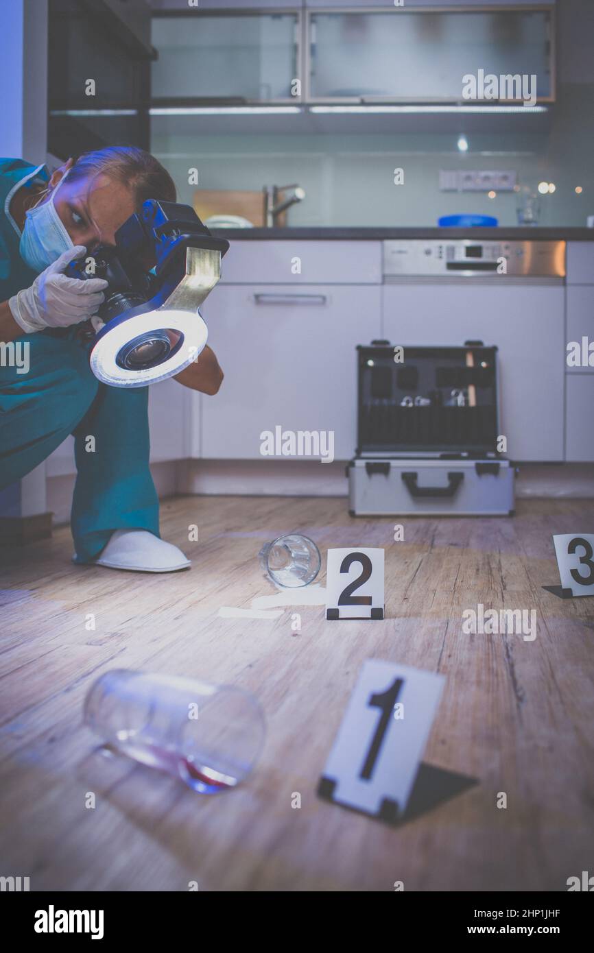 Police crime scene photos hi-res stock photography and images - Alamy