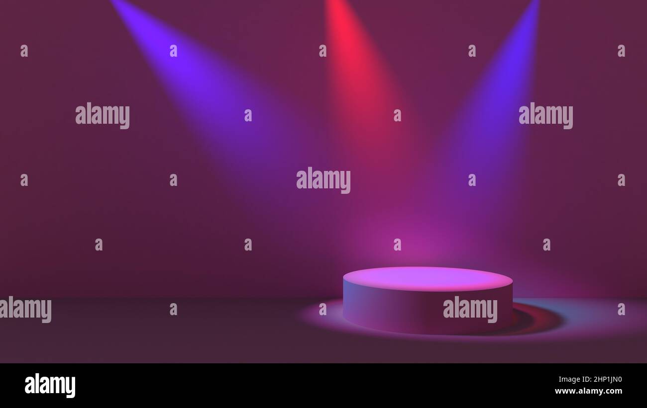 3d background from spotlight light beam Stock Photo - Alamy