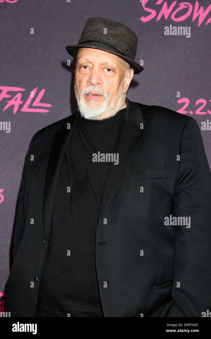 LOS ANGELES - FEB 17: Walter Mosley at the Snowfall Season 5 Premiere ...