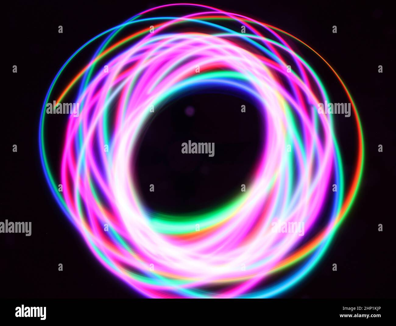 spectacular colored lights with geometric shapes special effects Stock ...