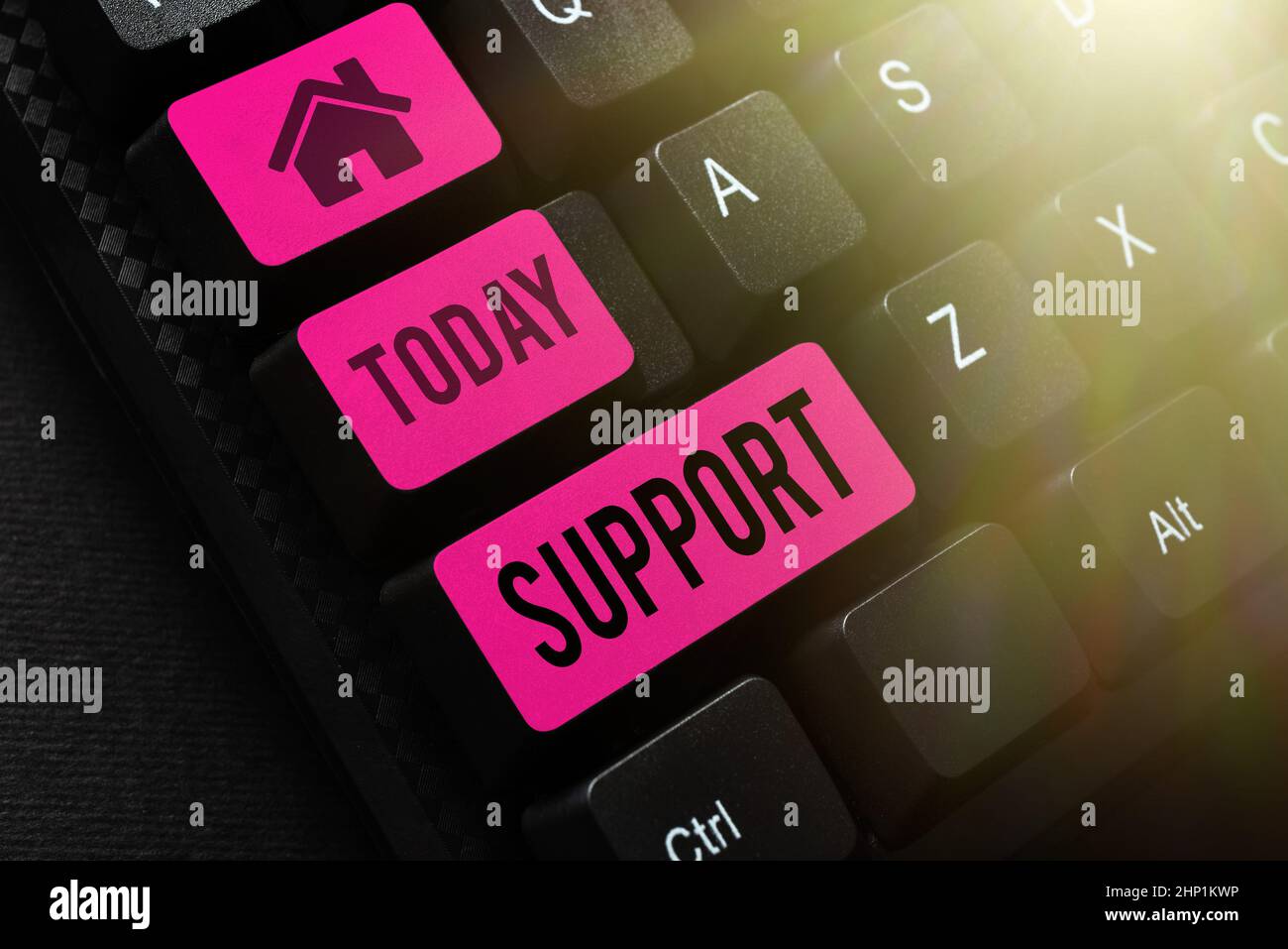 Text caption presenting Support, Business idea to agree with and give ...