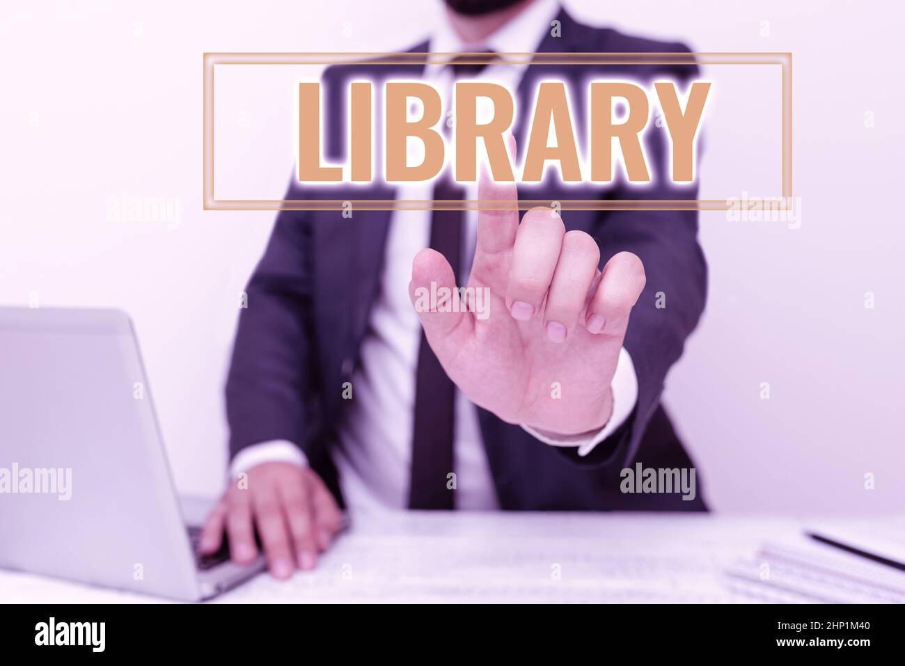 Library word hi-res stock photography and images - Alamy