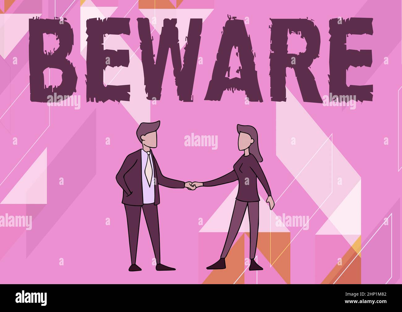 Text caption presenting Beware, Internet Concept used to warn someone ...