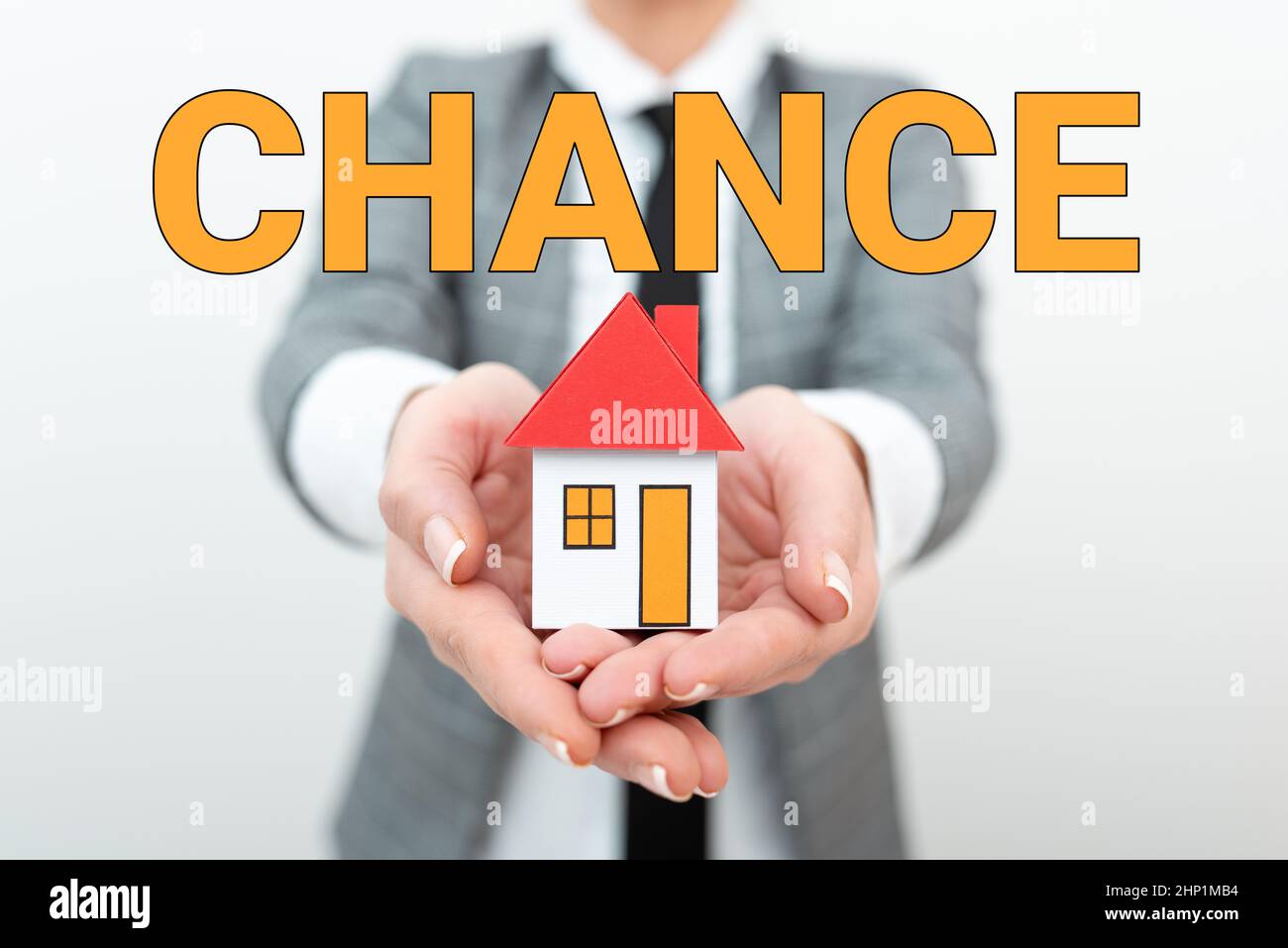 Hand writing sign Chance, Business approach another opportunity to ...