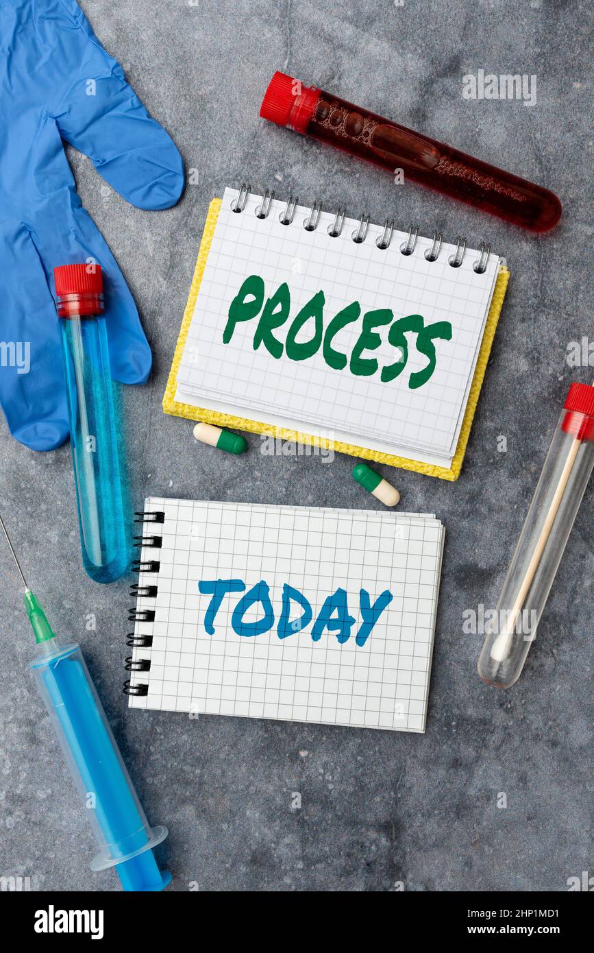 Inspiration showing sign Process, Internet Concept Standard procedures ...