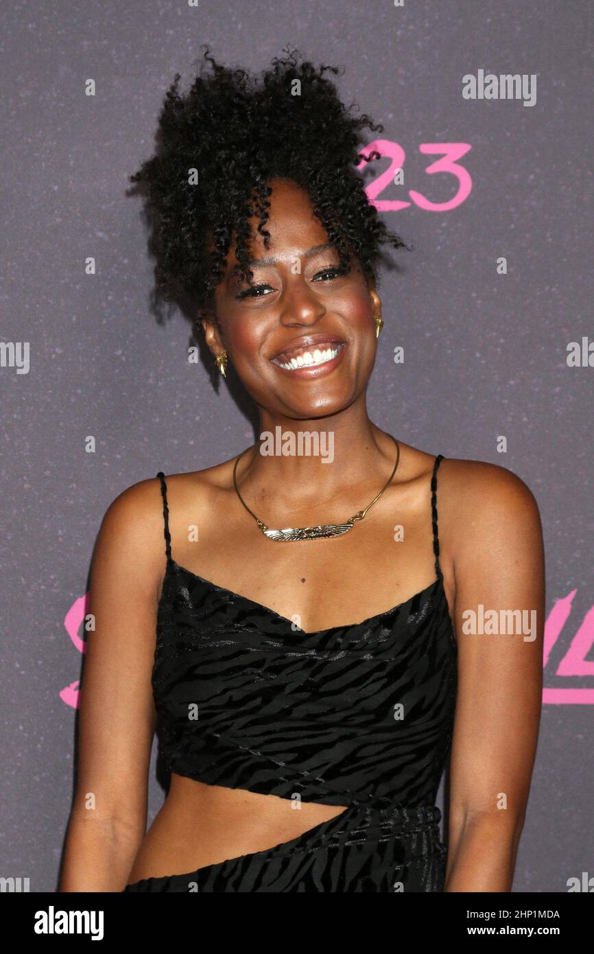 Los Angeles, CA. 17th Feb, 2022. Devyn Tyler at arrivals for SNOWFALL ...