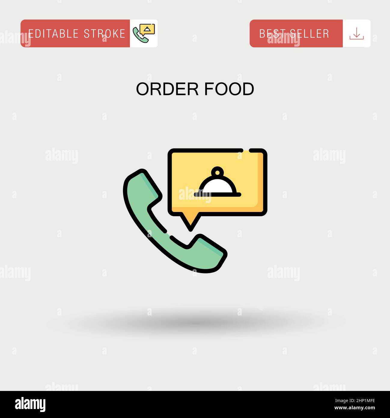 Food service technology Stock Vector Images - Alamy