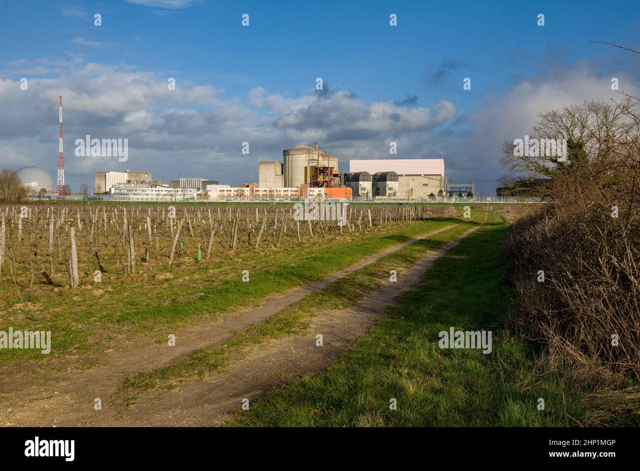 Avoine, France. 17th Feb, 2022. Valley listed as World Heritage by ...