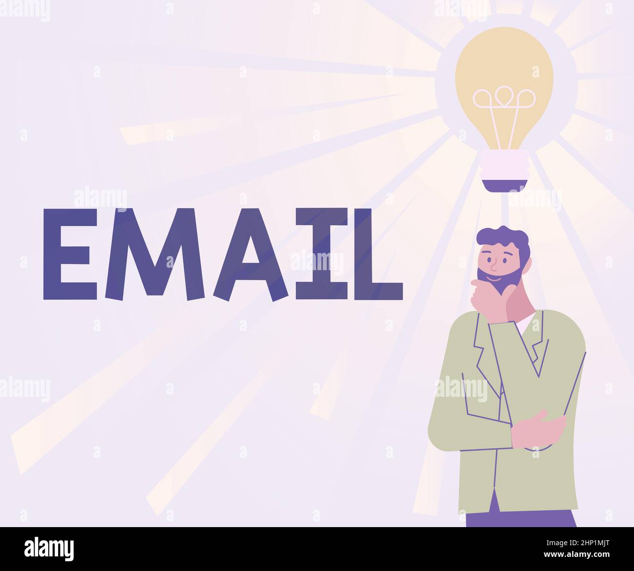 Conceptual caption Email, Internet Concept Sending a commercial message ...