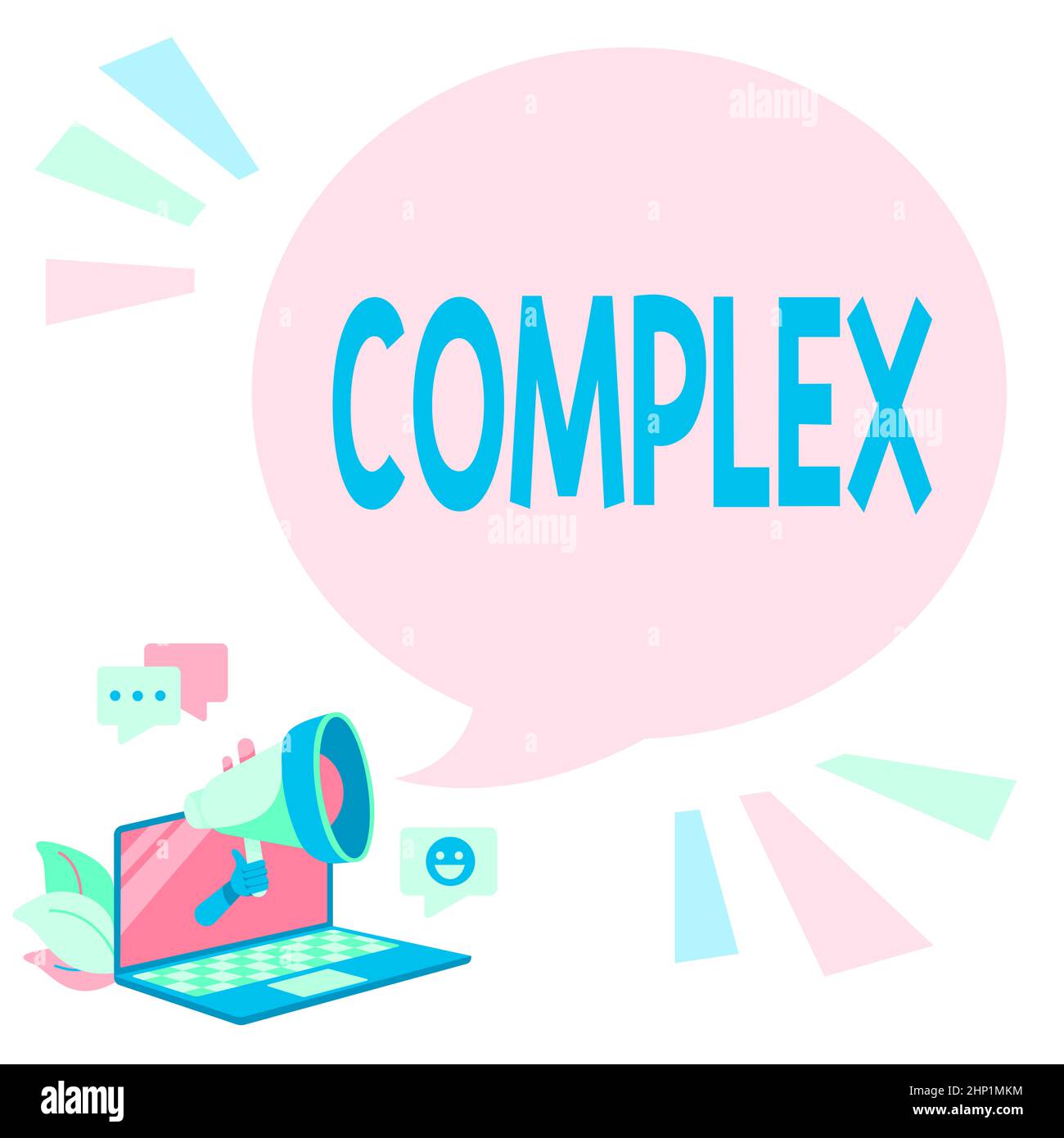 Writing displaying text Complex, Internet Concept the significant ideas ...