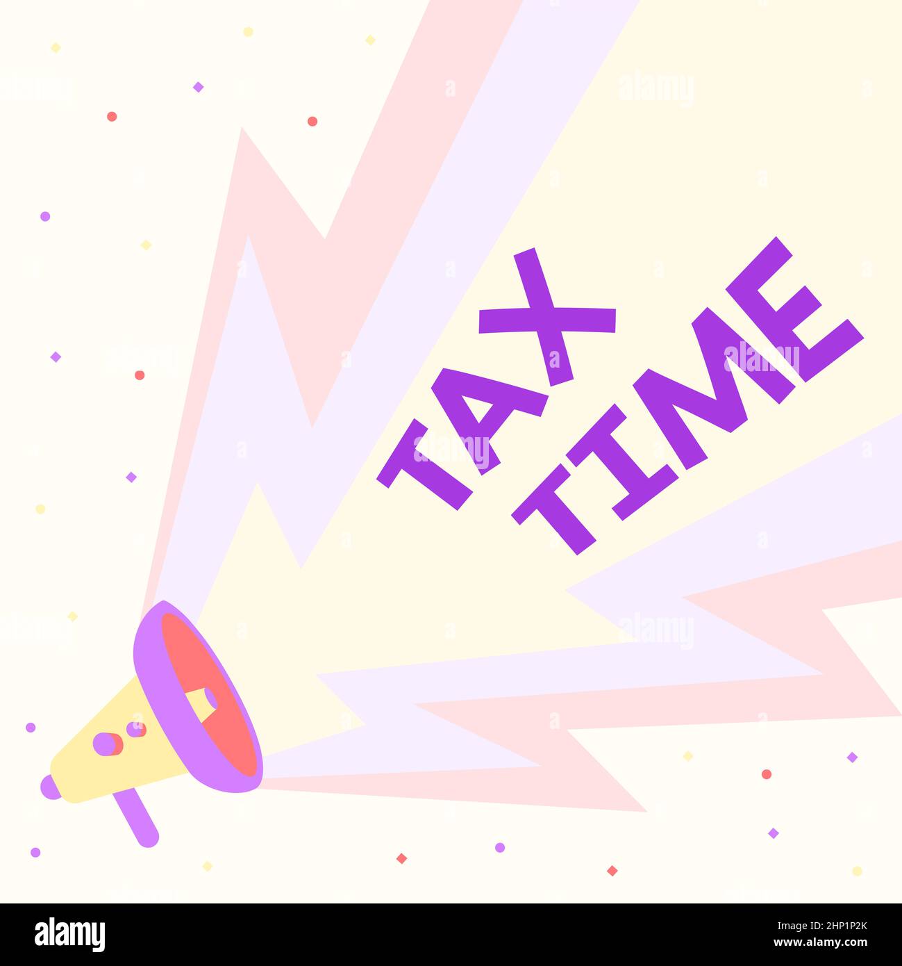 Sign displaying Tax Time, Business concept compulsory contribution ...