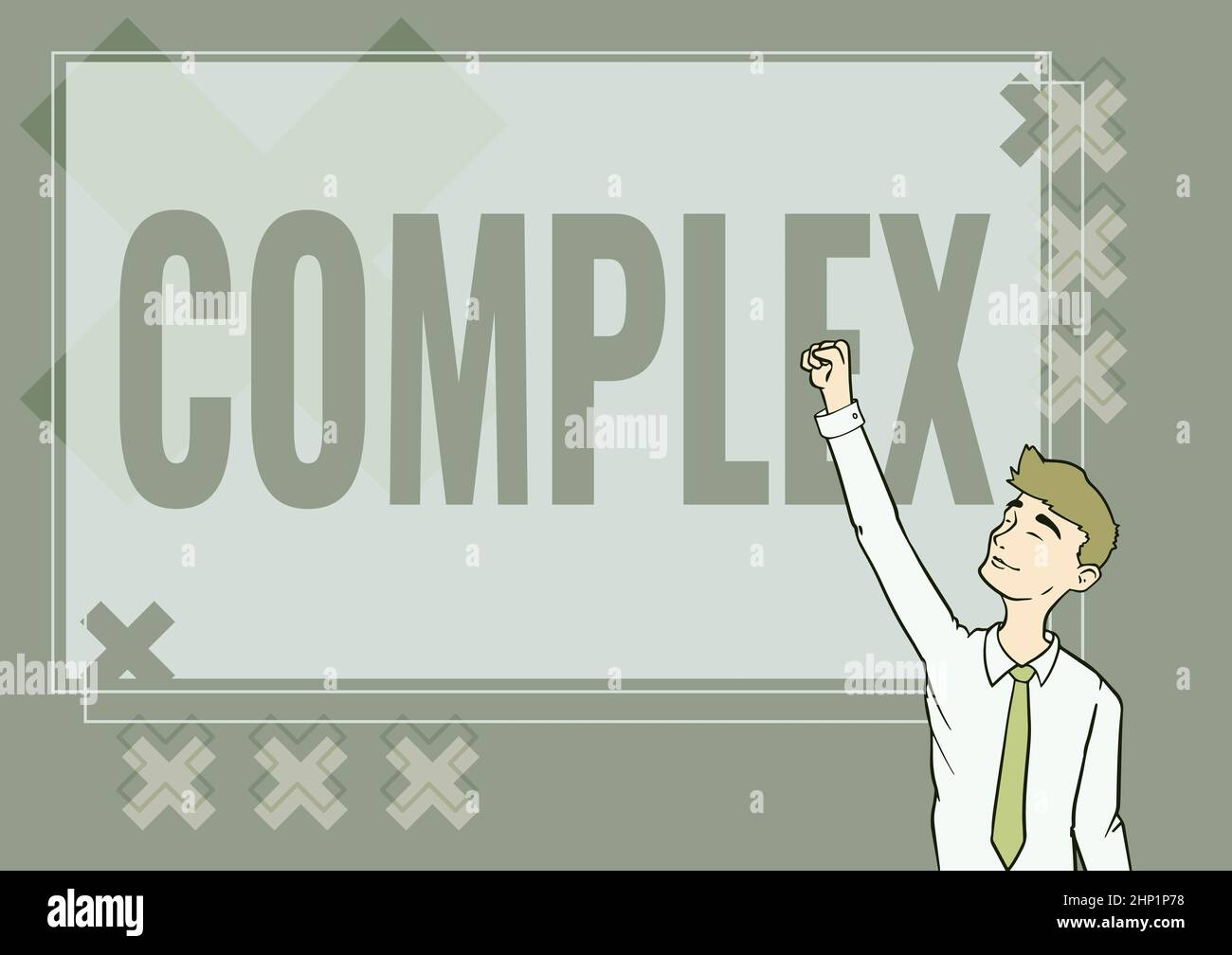 Text sign showing Complex, Internet Concept the significant ideas that ...