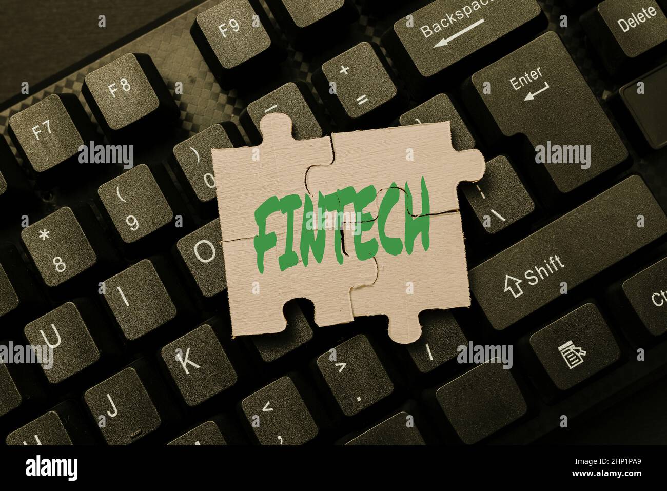 Inspiration showing sign Fintech, Internet Concept computer programs ...