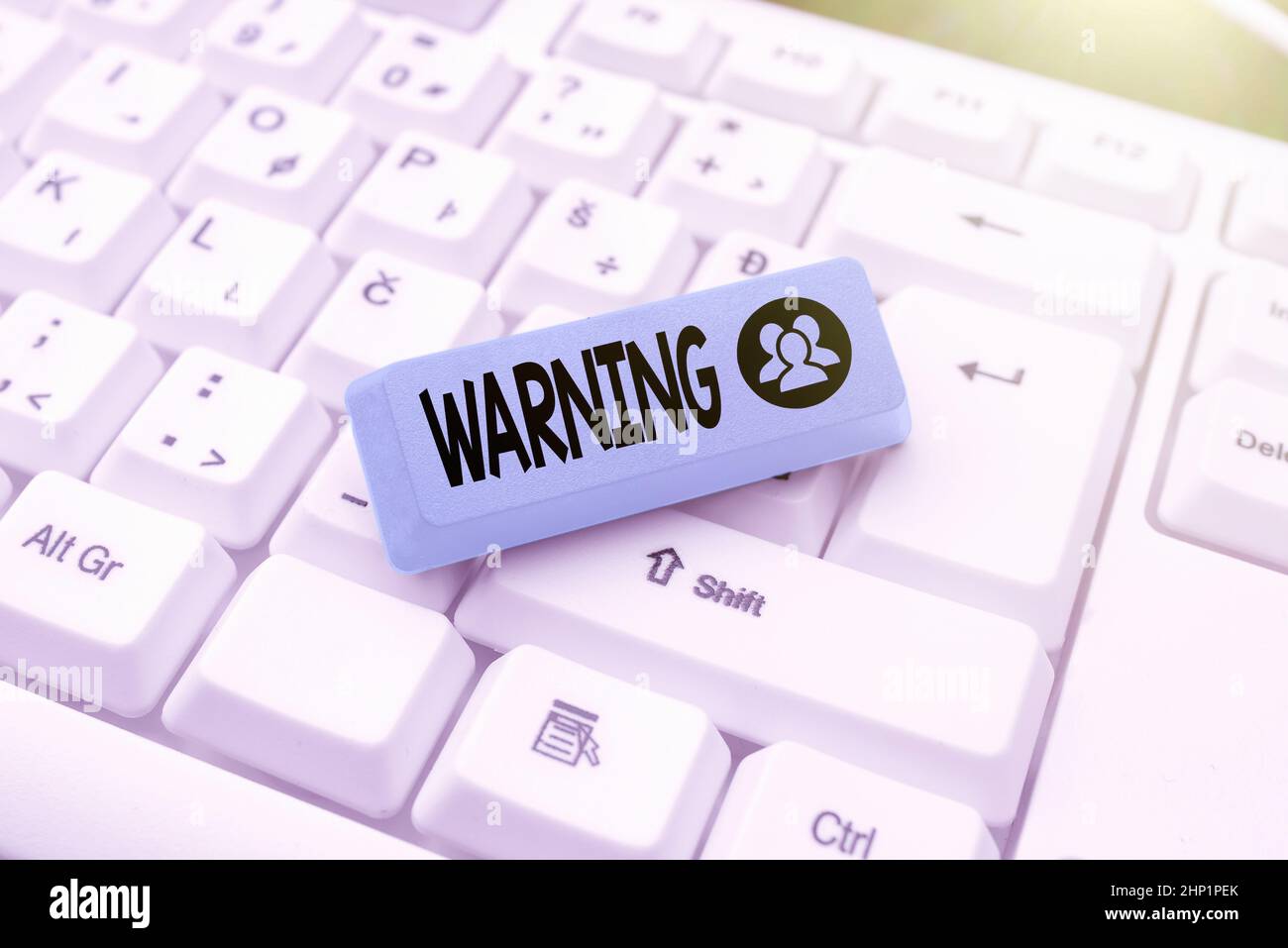 Handwriting text Warning, Business showcase Advice Sign for possible ...