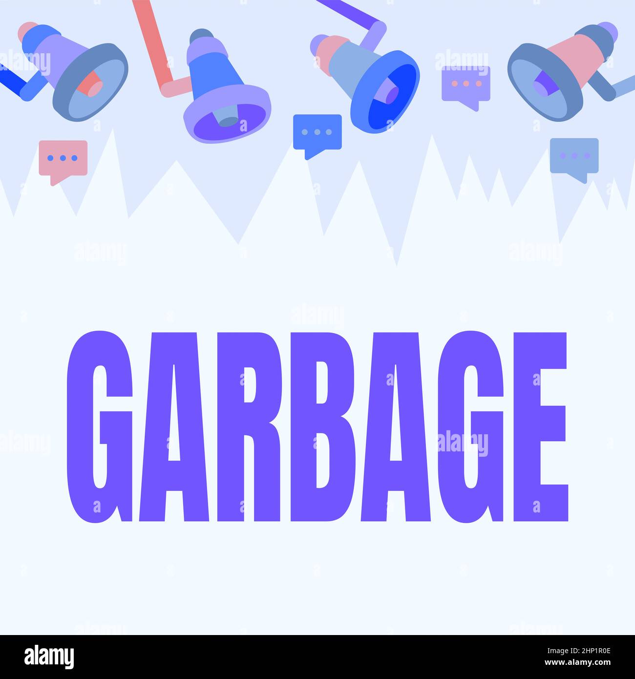 Writing displaying text Garbage, Business showcase waste material or ...