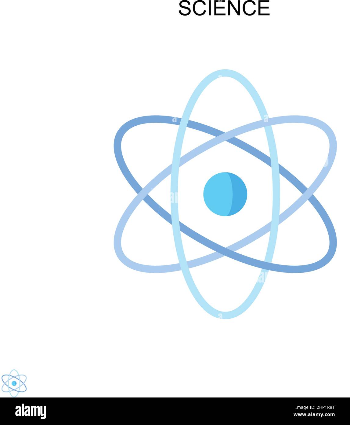 Science Simple vector icon. Illustration symbol design template for web ...