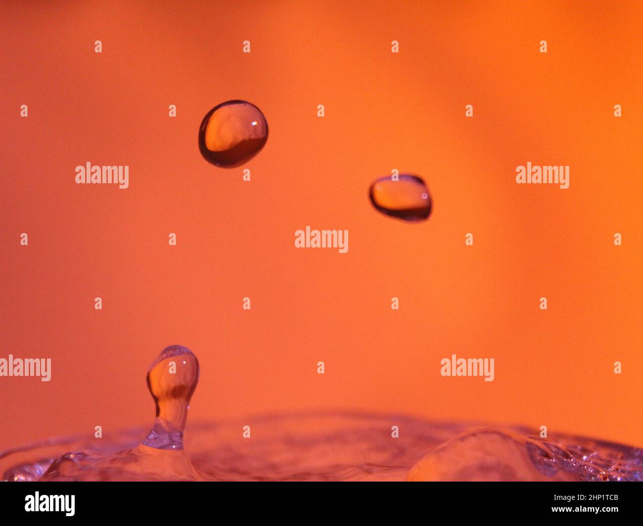 Abstract Colors colliding drops different fluids funds forms Stock ...