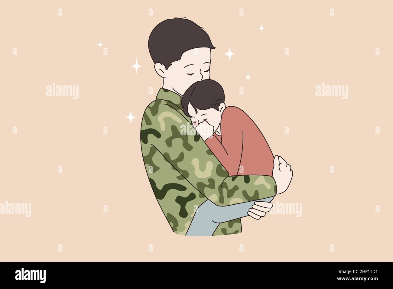 Helping hand and brothers concept. Elderly brother standing holding his ...