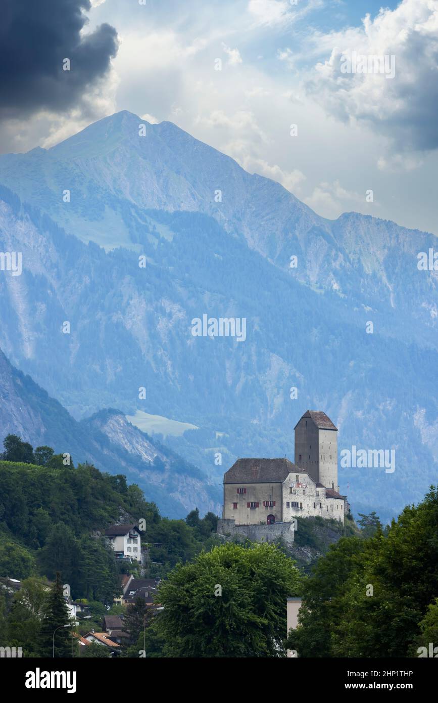 Sargans sargans castle hi-res stock photography and images - Alamy