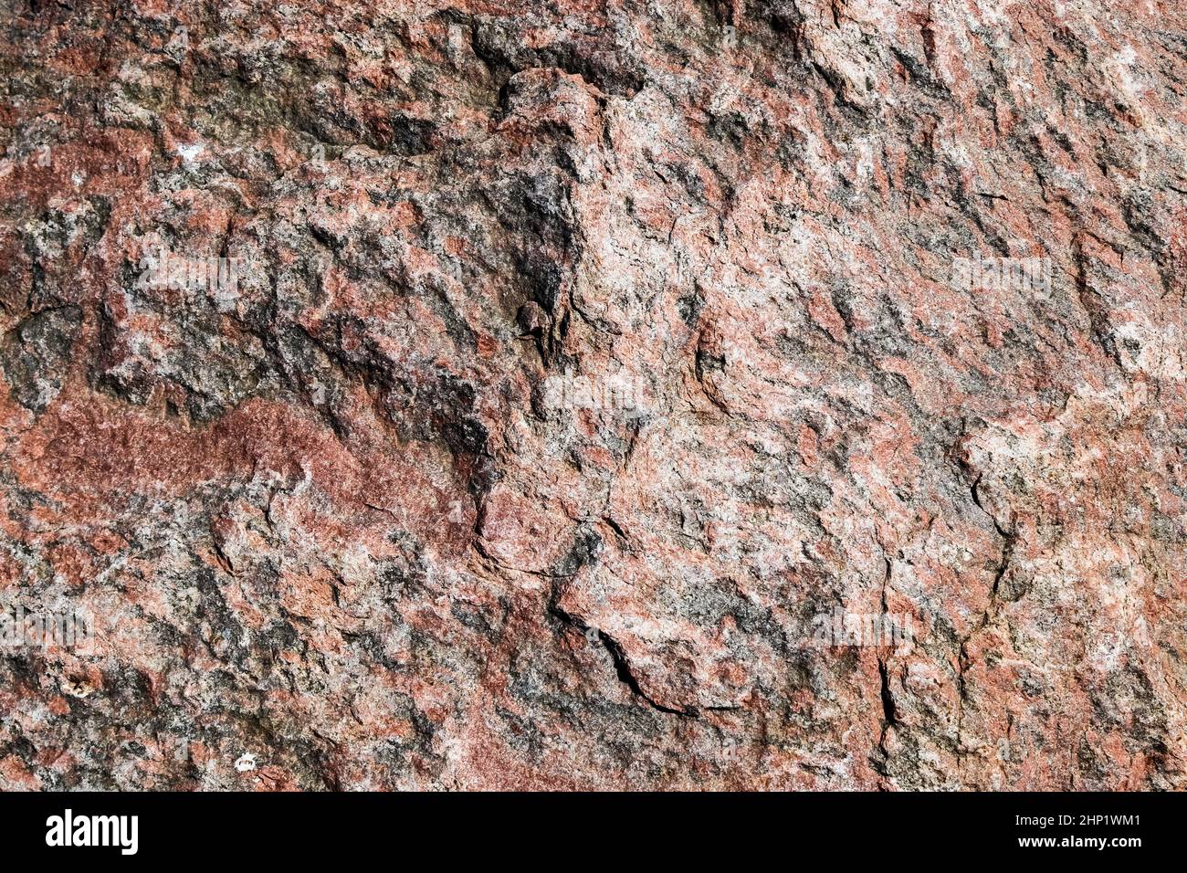 Granite stone texture in a detailed close up view in a high resolution ...