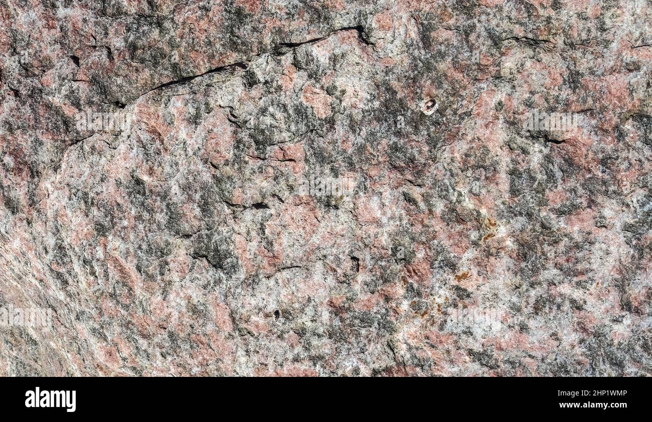 Granite stone texture in a detailed close up view in a high resolution ...