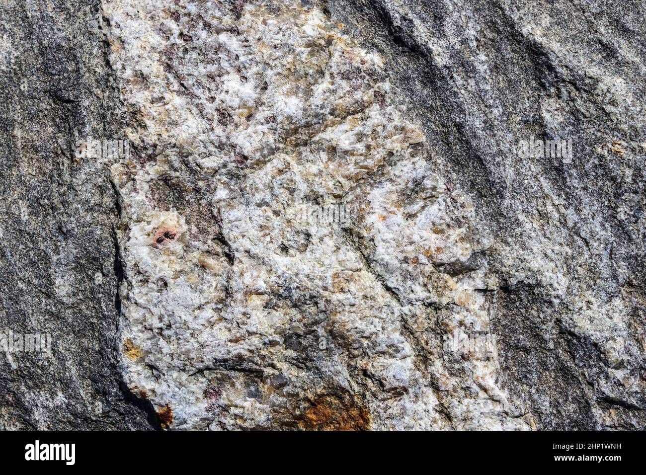 Granite stone texture in a detailed close up view in a high resolution ...