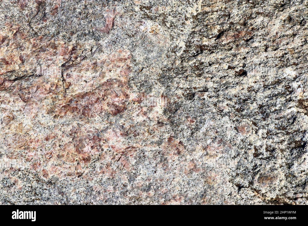 Granite stone texture in a detailed close up view in a high resolution ...