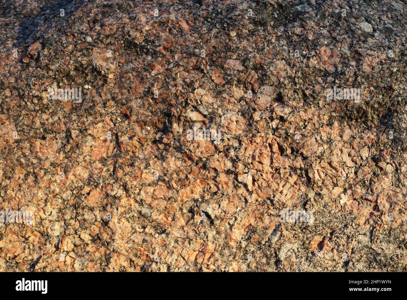 Granite stone texture in a detailed close up view in a high resolution ...