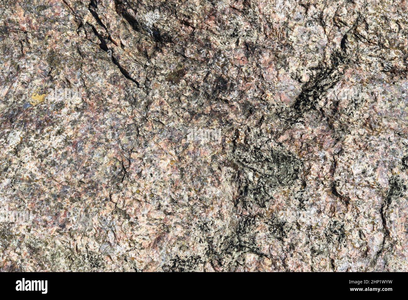 Granite stone texture in a detailed close up view in a high resolution ...