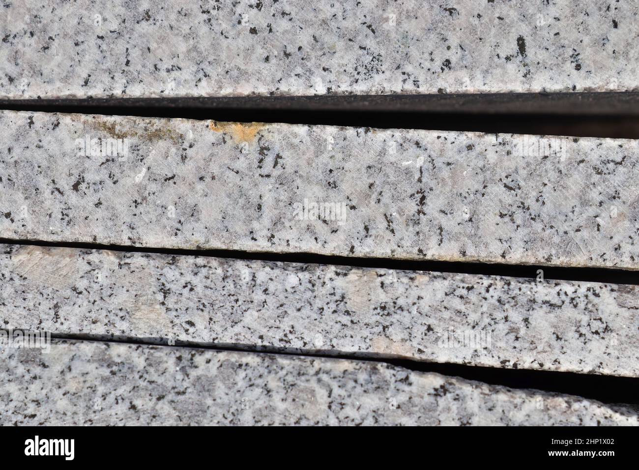 Granite stone texture in a detailed close up view in a high resolution ...