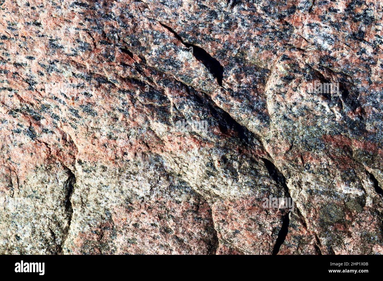 Granite stone texture in a detailed close up view in a high resolution ...