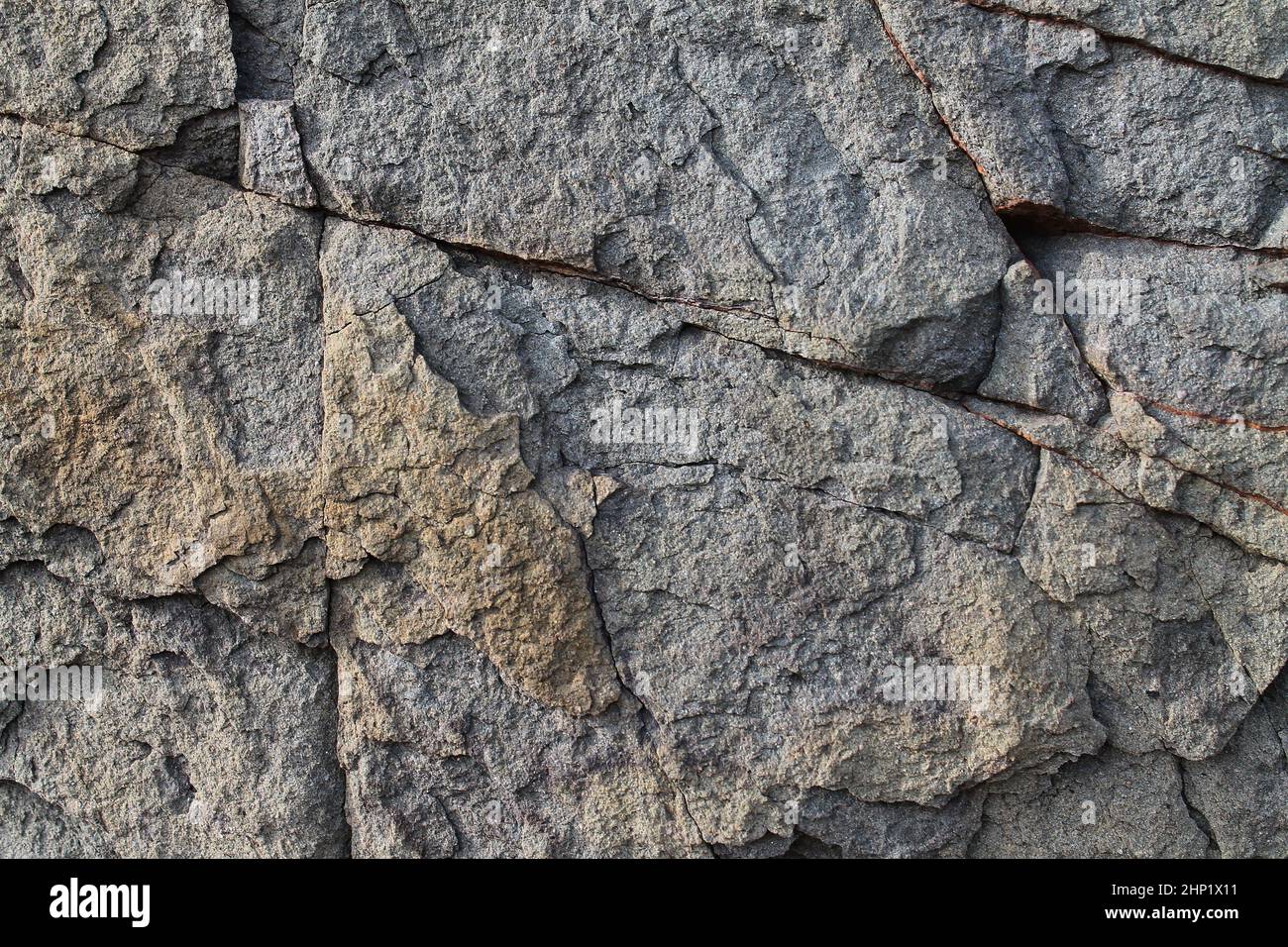 Granite stone texture in a detailed close up view in a high resolution ...