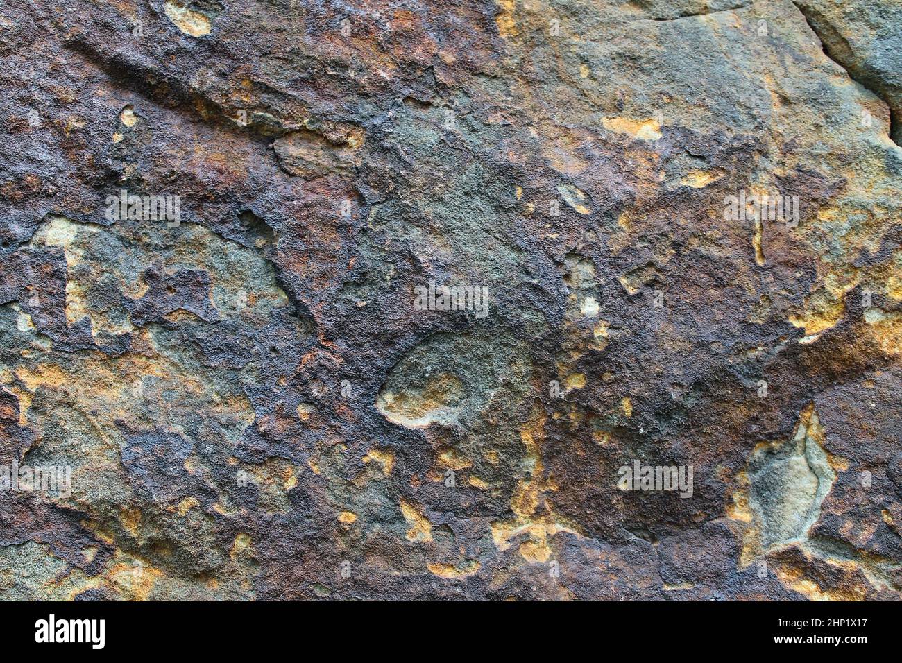 Granite stone texture in a detailed close up view in a high resolution ...