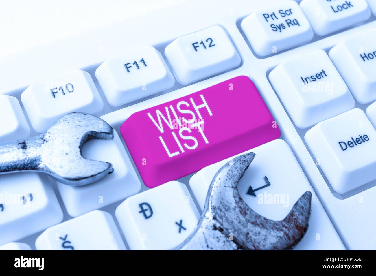 Conceptual caption Wish List, Concept meaning List of desired but often ...
