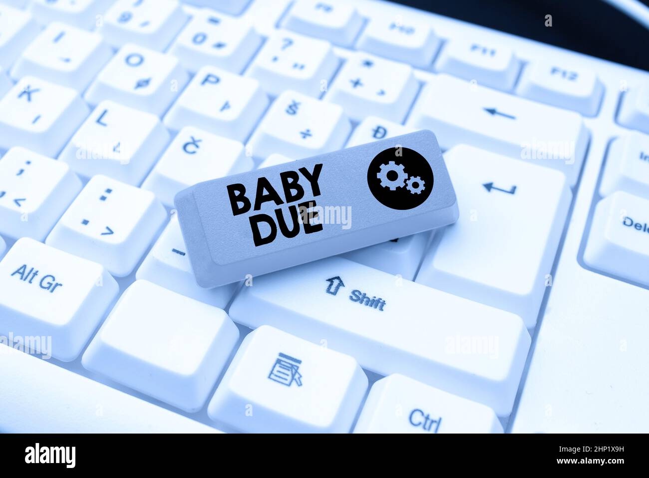 Inspiration showing sign Baby Due, Business concept about to born Under ...